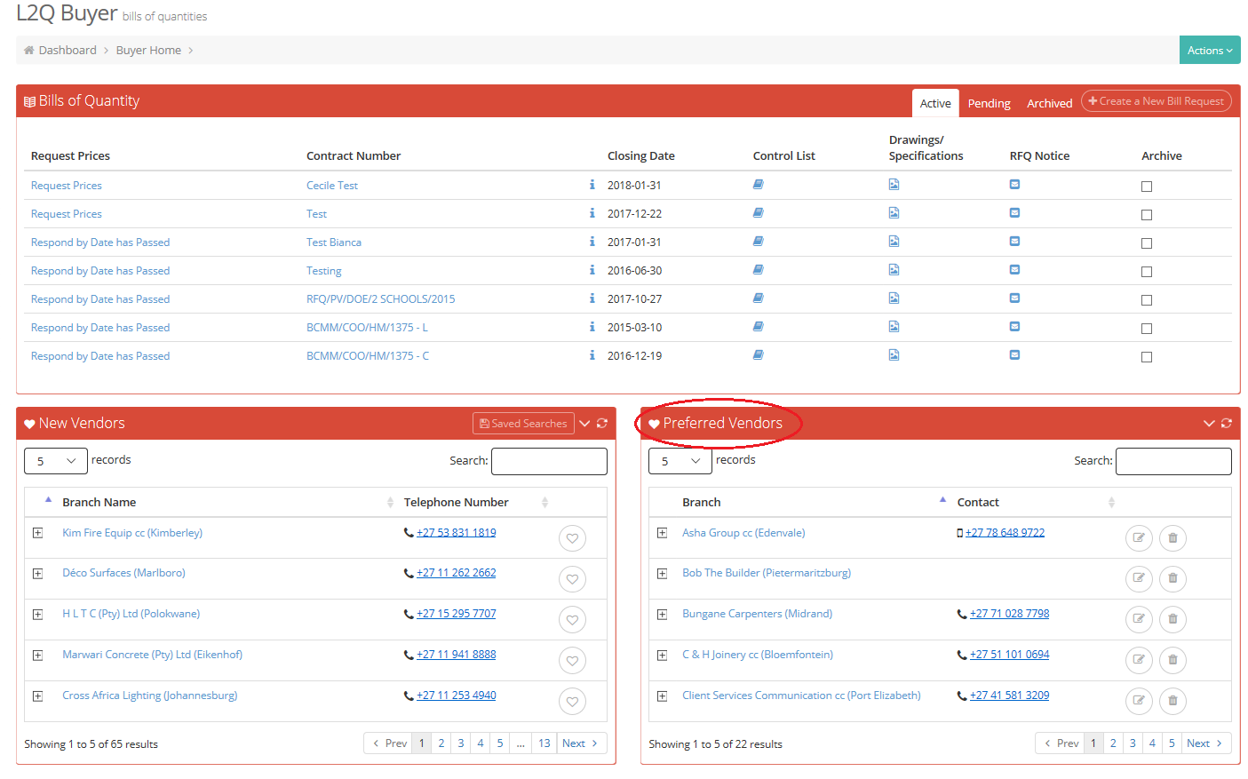 Add a Preferred Vendor – Leads 2 Business