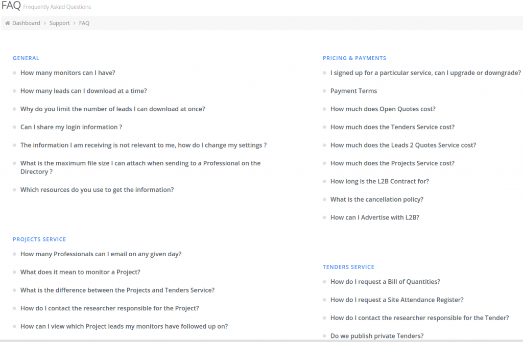 FAQs (Frequently Asked Questions) – Wiki Help